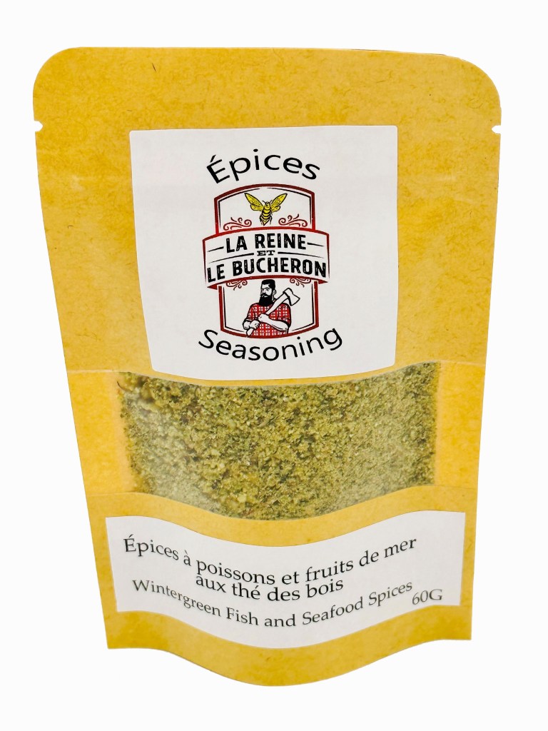 Épices à poissons et fruits de mer au thé des bois 65g – La Reine et le ...